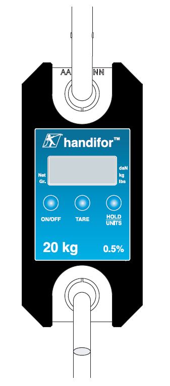 Dynamomètre léger Handifor - Prolev